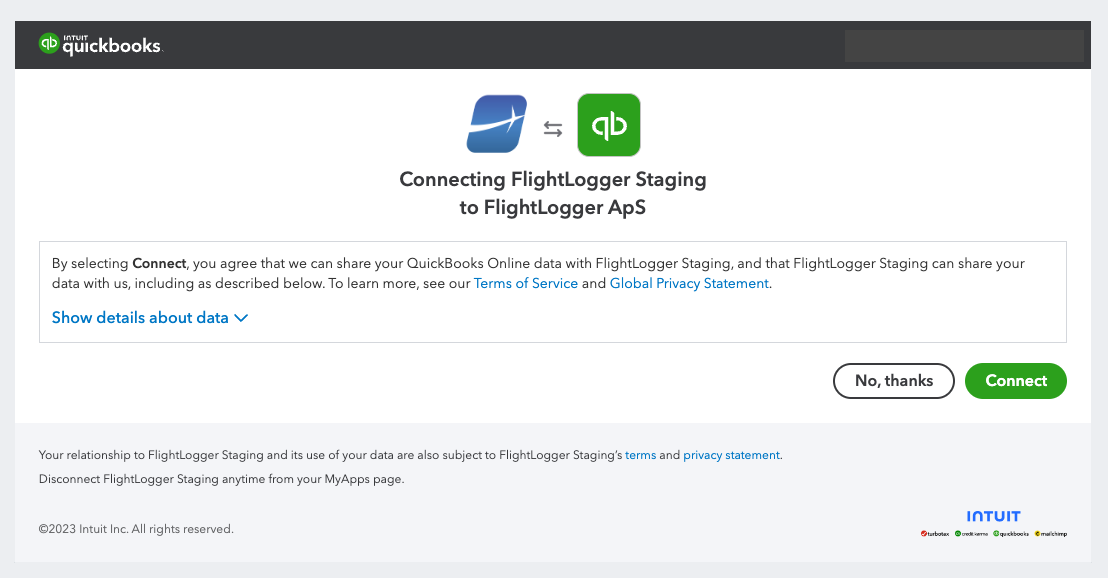 Getting started with the QuickBooks Integration Module